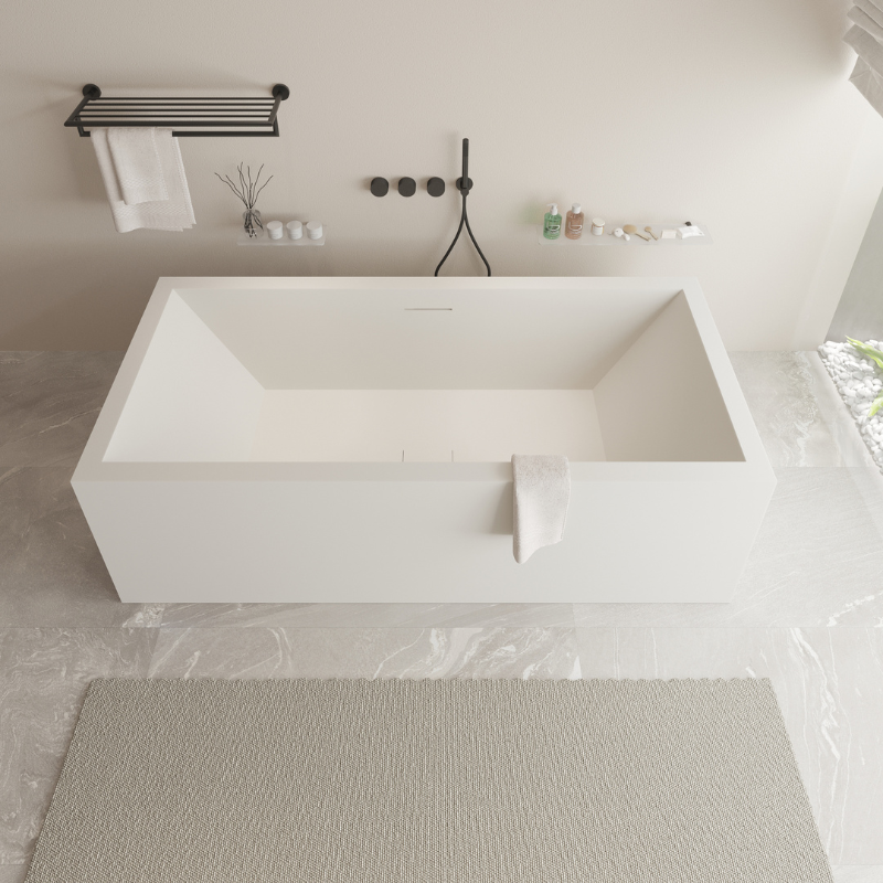 Ideavit Solidvitas vrijstaand bad - Solid Surfaces