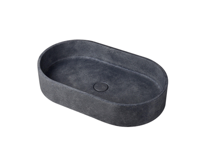 Ideavit IDEA FORM-D2 betonnen vrijstaande wastafel - Solid Surfaces